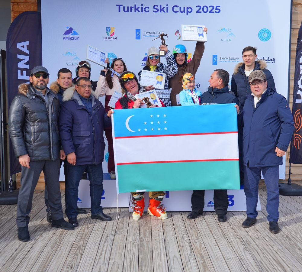 The Turkic Ski Cup - 2025 tournament took place at the Amirsoy resort | Bright Uzbekistan