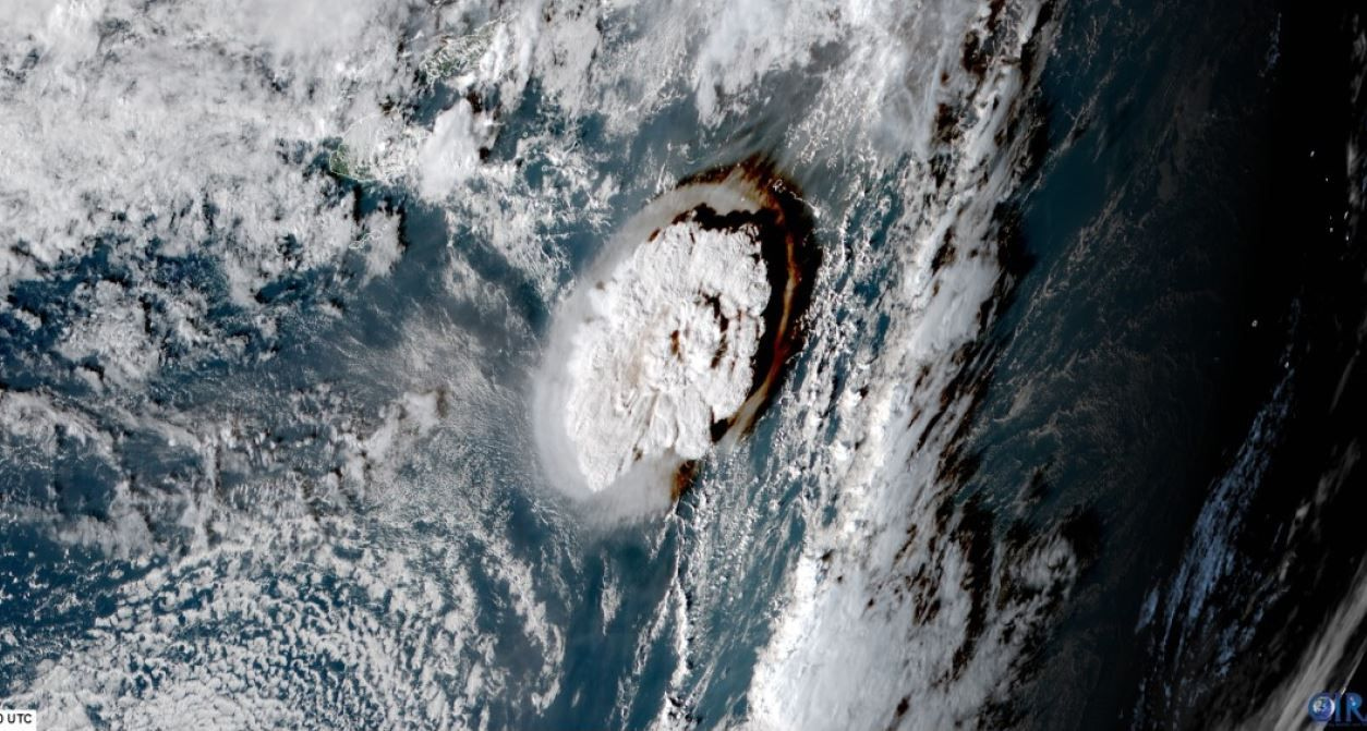 Hunga volcano eruption: an alternative cause of global warming | Bright ...