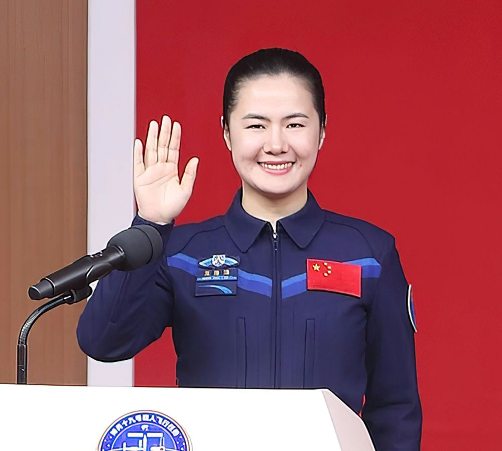 The first female space engineer in the history of China flew into space ...
