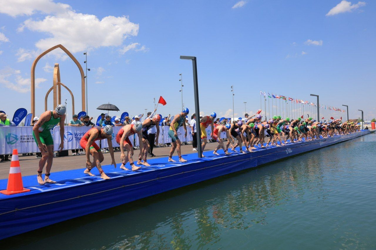 Great Britain's Connor Bentley wins men's race at World Triathlon Cup ...
