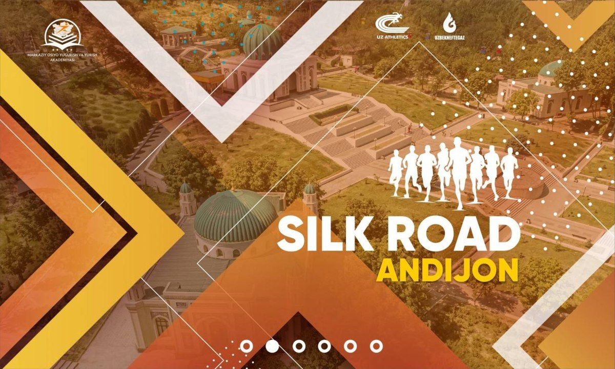 Second stage of the Silk Road international run begins in Andijan ...