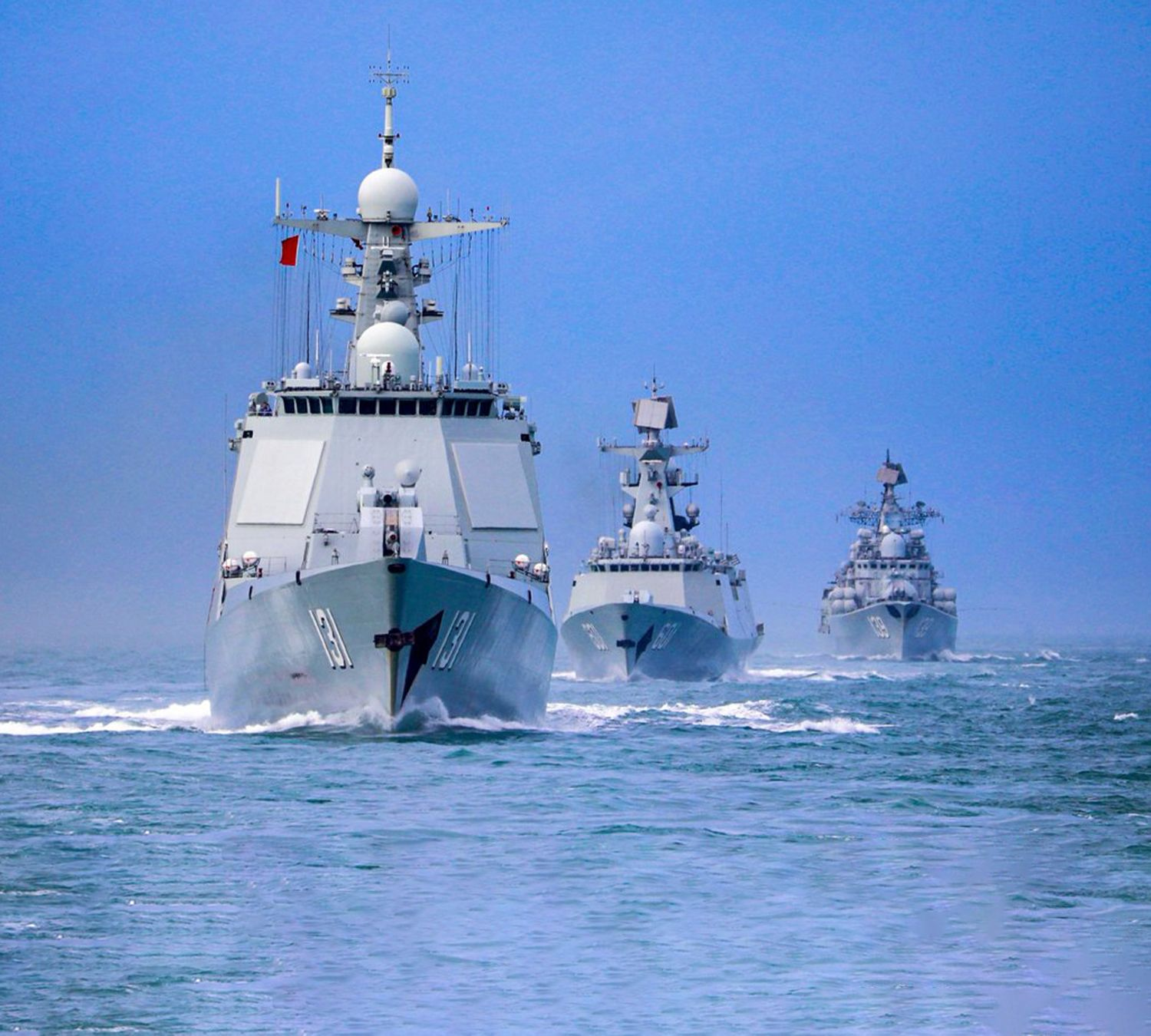 Chinese Warships Begin Military Exercises at Sea | Bright Uzbekistan